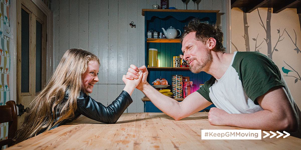 Keep GM Moving: Indoor family fitness fun! | Greater Manchester Moving